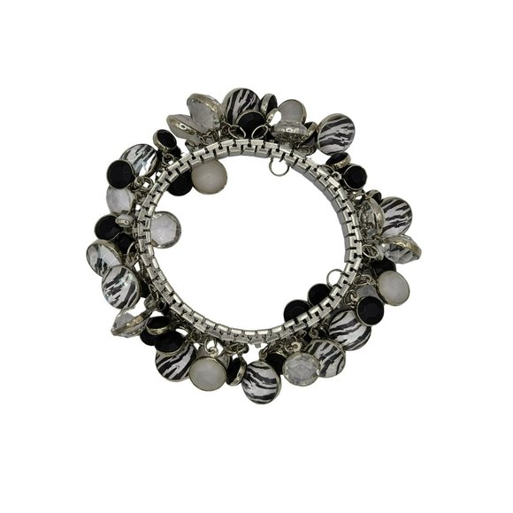 Jewelry | Beaded Link Stretch Bracelet | Poshmark